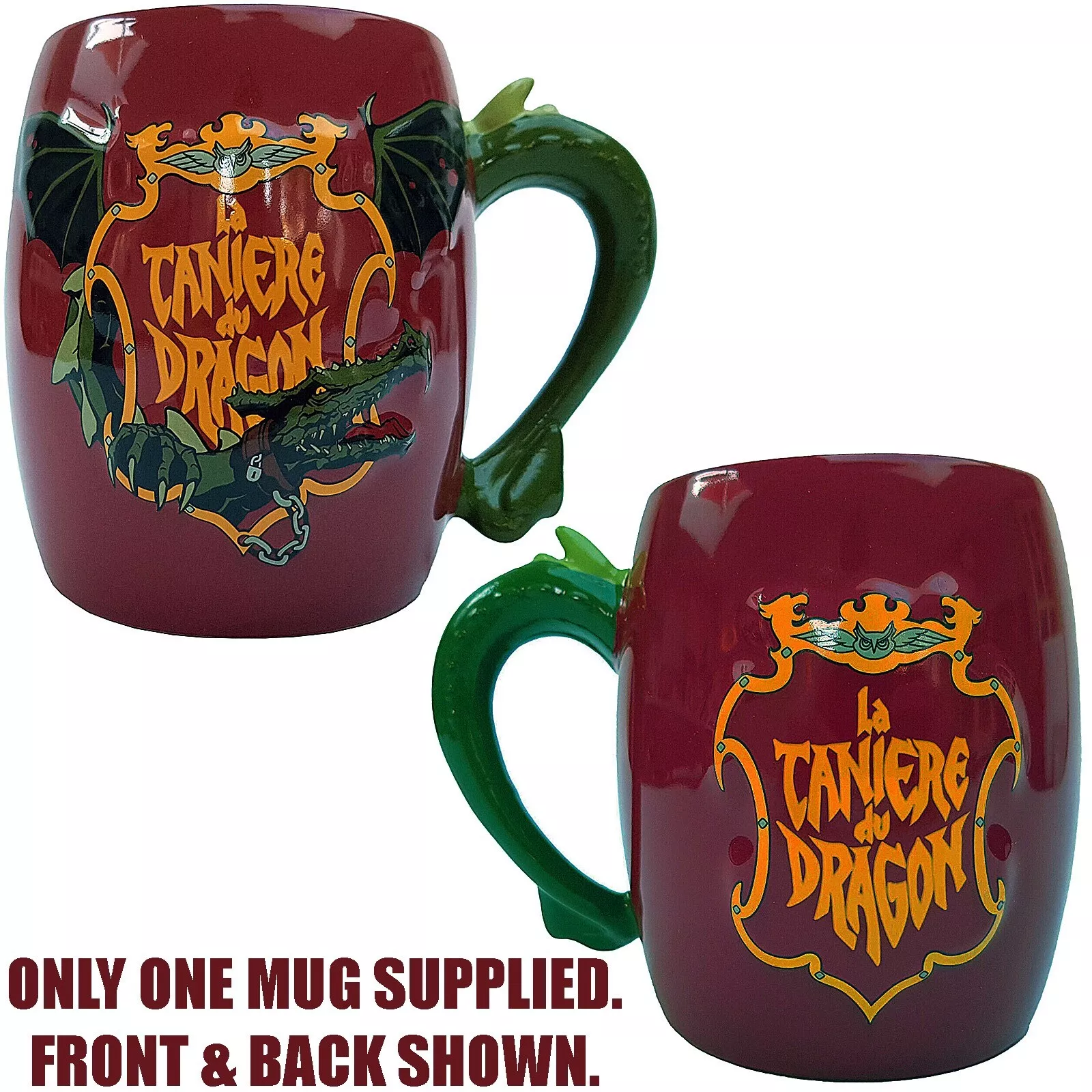 Disneyland Paris La Taniere Du Dragon Lair Den Shaped Mug - Shop The Mouse