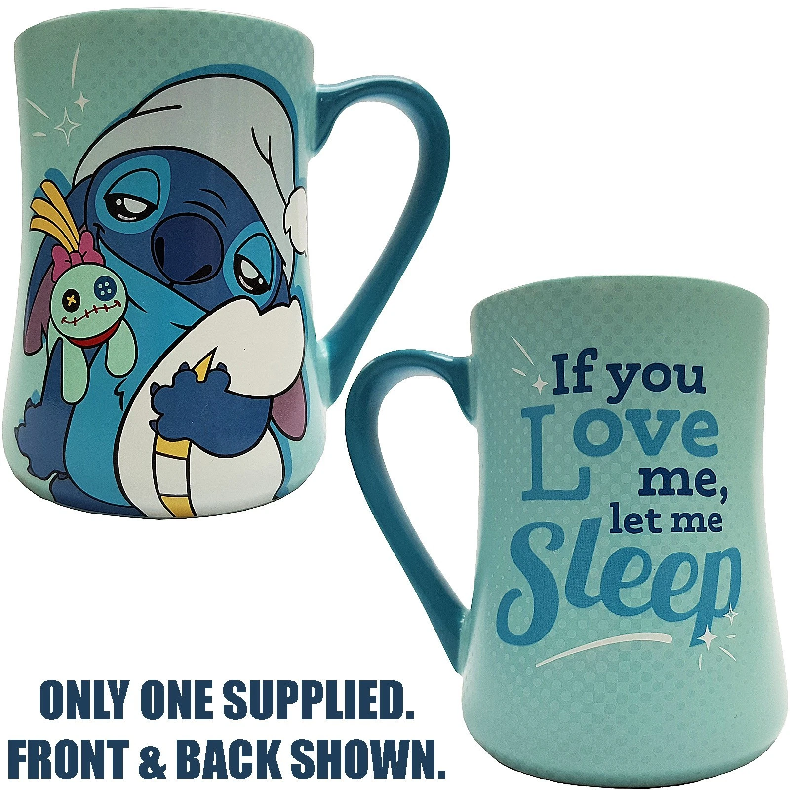 Disneyland Paris Stitch & Scrump If You Love Me Let Me Sleep Morning Mug - Shop The Mouse