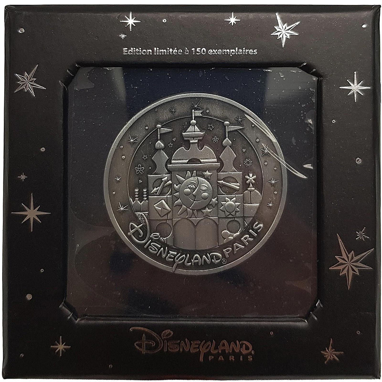 Disneyland Paris It's A Small World Medallion Pin Trading Badge Limited ...